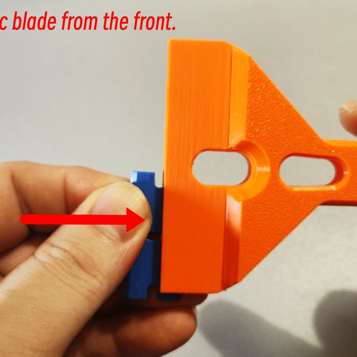 3D Printable Plastic Scraper 2 by MING