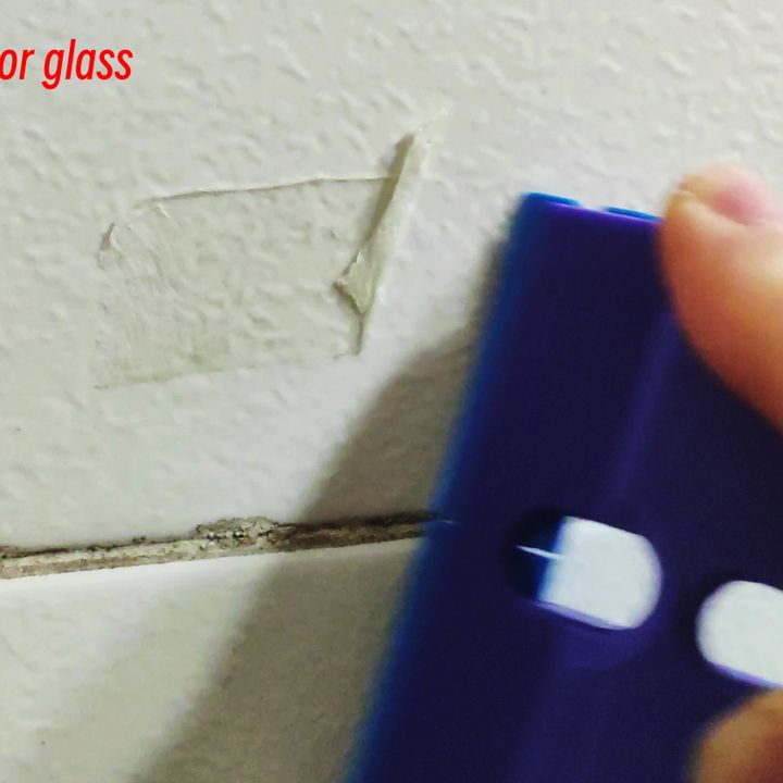 3D Printable Plastic Scraper 2 by MING