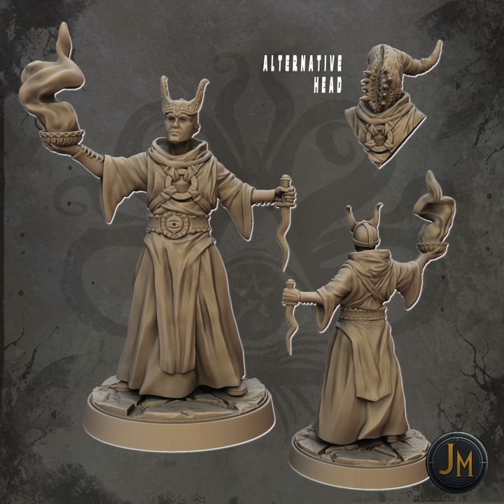 3D Printable Cult Leader by Jandro Marquez