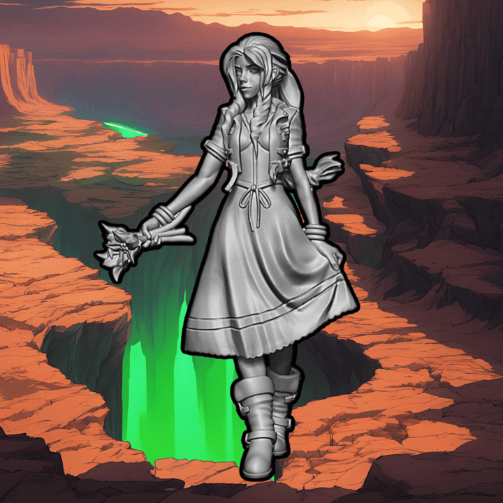 3D Printable Landslide Freedom Fighters Wave 1 - 40mm scale JRPG ...