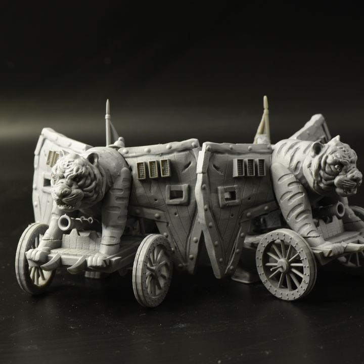 3D Printable Finch and Dragon - Cart of the Flying Tigers by Noir ...