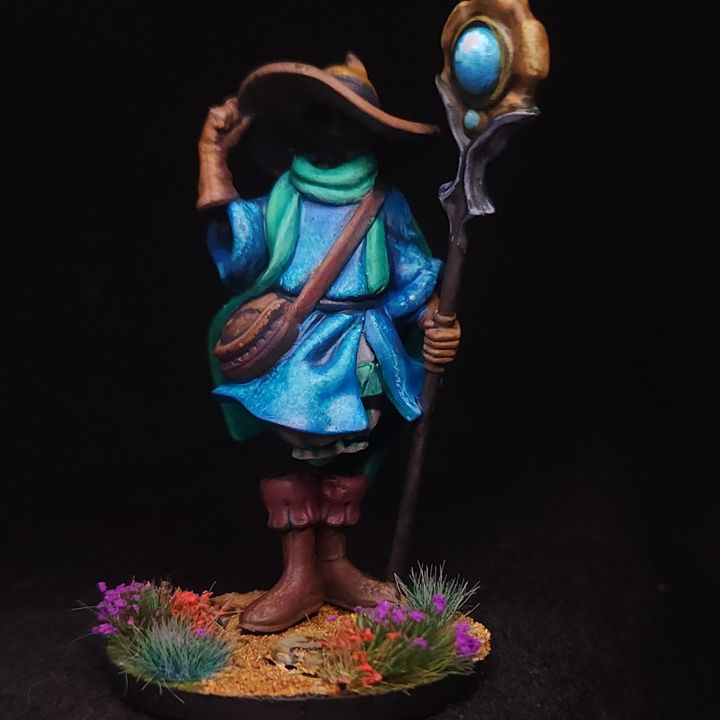 3D Print of Remi, an invisible mage by Dorkasorus
