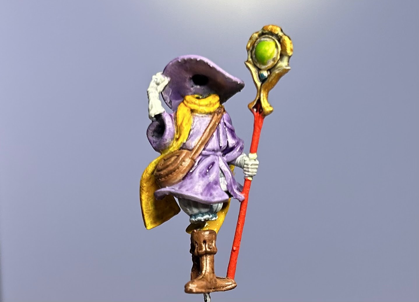 3D Printable Remi, an invisible mage by Awkward Penguin's Minis