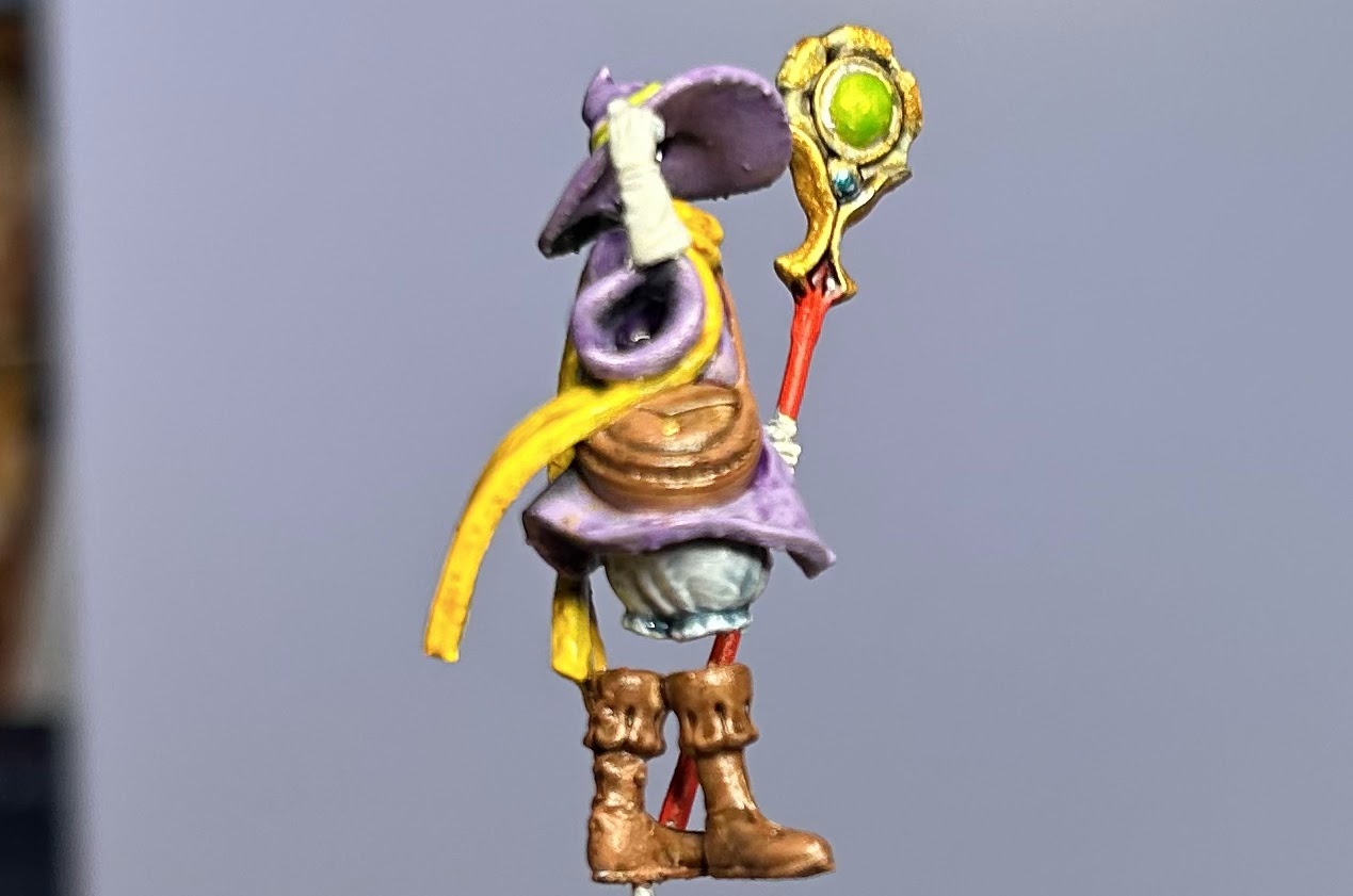 3D Printable Remi, an invisible mage by Awkward Penguin's Minis