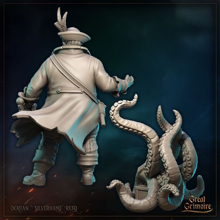 3D Printable Dorian "Silverhand" Reed by Great Grimoire