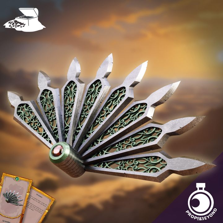 3D Printable Blade Fan by Props&Beyond