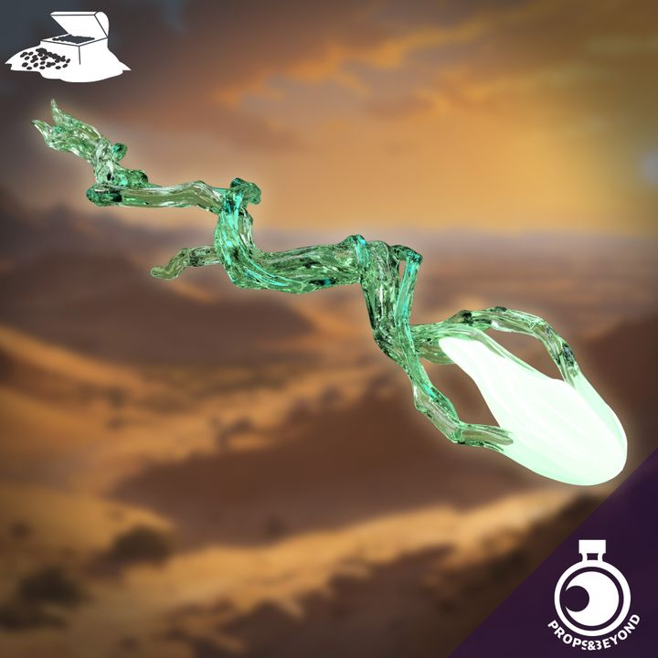 3D Printable Eldritch Blast - Spell Effect by Props&Beyond