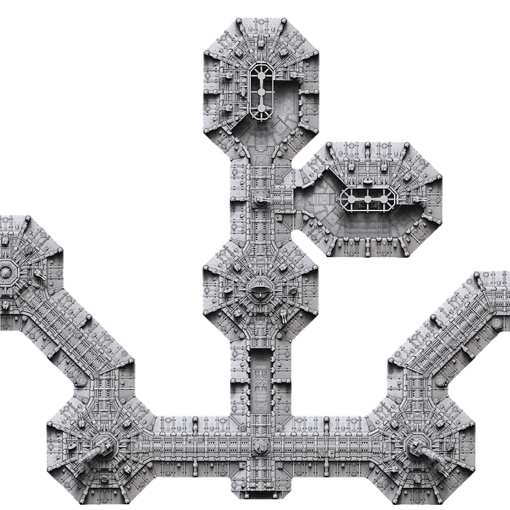 3D Printable Outpost Estarn: Complete Collection by Klaus Teschner