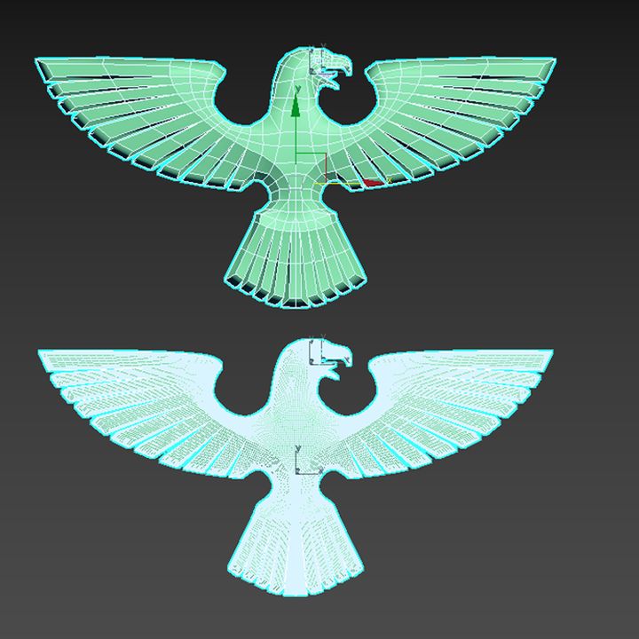 3D Printable BIRD by 3Dimontis