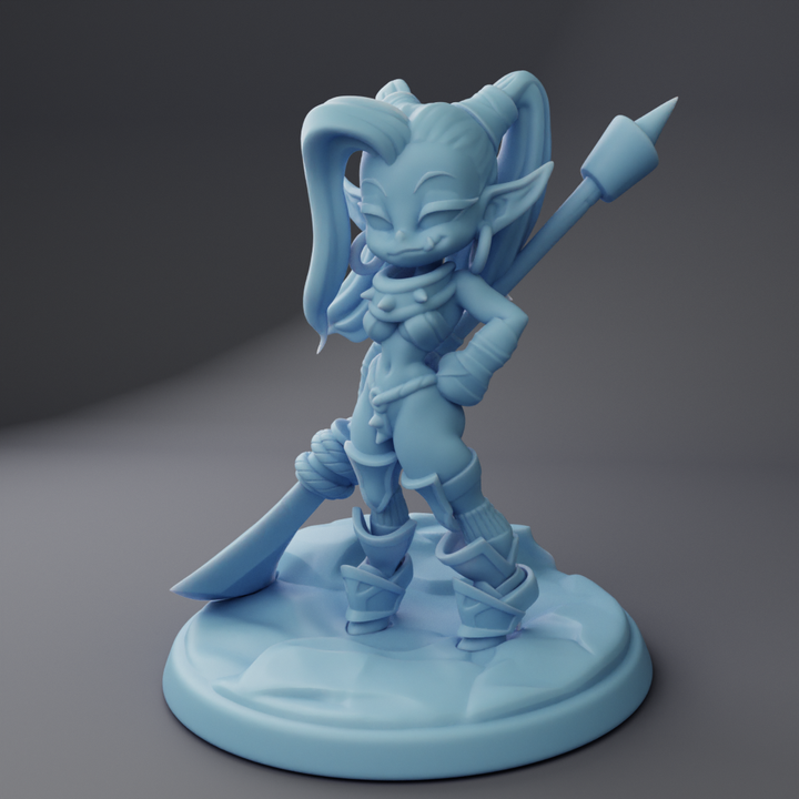 3D Printable Doxy's Orc by Twin Goddess Miniatures