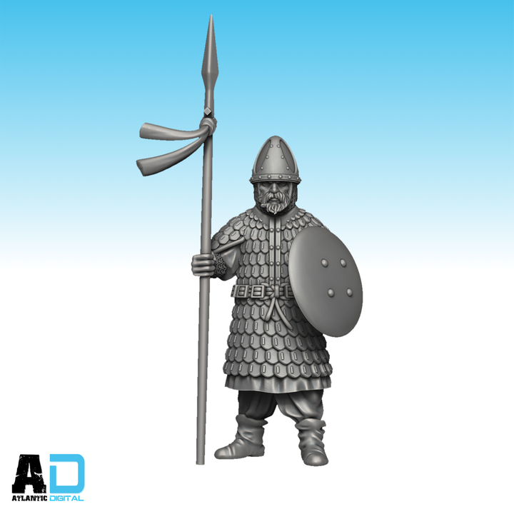 3D Printable Umayyad Guard Infantry by Wargames Atlantic