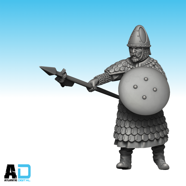 3D Printable Umayyad Guard Infantry by Wargames Atlantic
