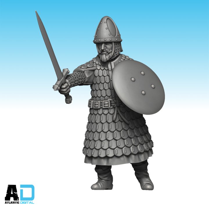 3D Printable Umayyad Guard Infantry by Wargames Atlantic