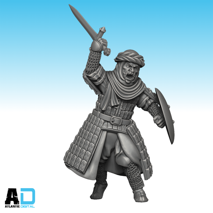 3D Printable Umayyad Guard Infantry by Wargames Atlantic