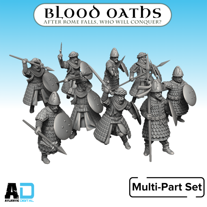 3D Printable Umayyad Guard Infantry by Wargames Atlantic