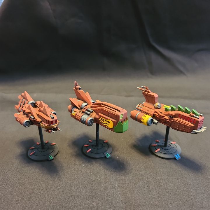 3D Print of OPR Warfleets - Orc Marauders by SpringfieldFatts911