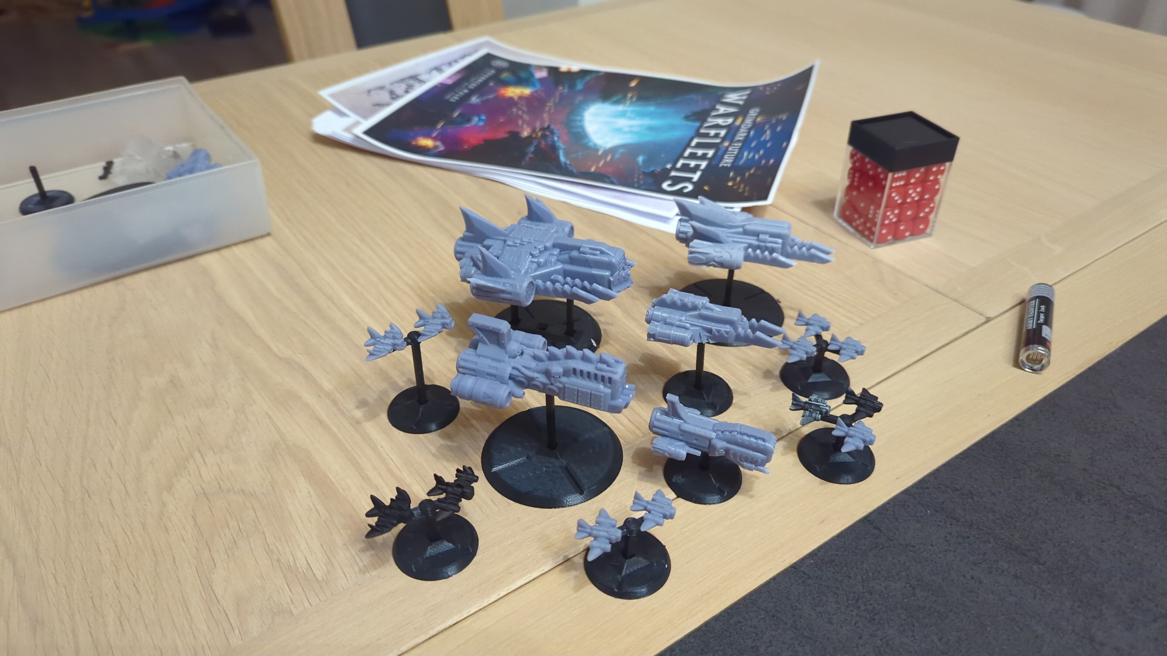 3D Printable OPR Warfleets - Orc Marauders by brander roullett