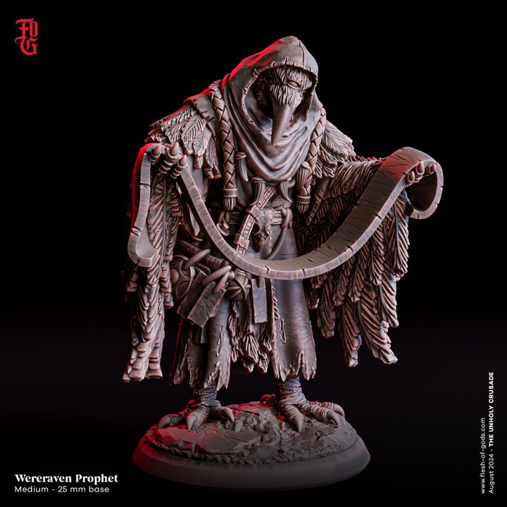 3D Printable Flesh Of Gods - August/2024 - The Unholy Crusade by Flesh ...