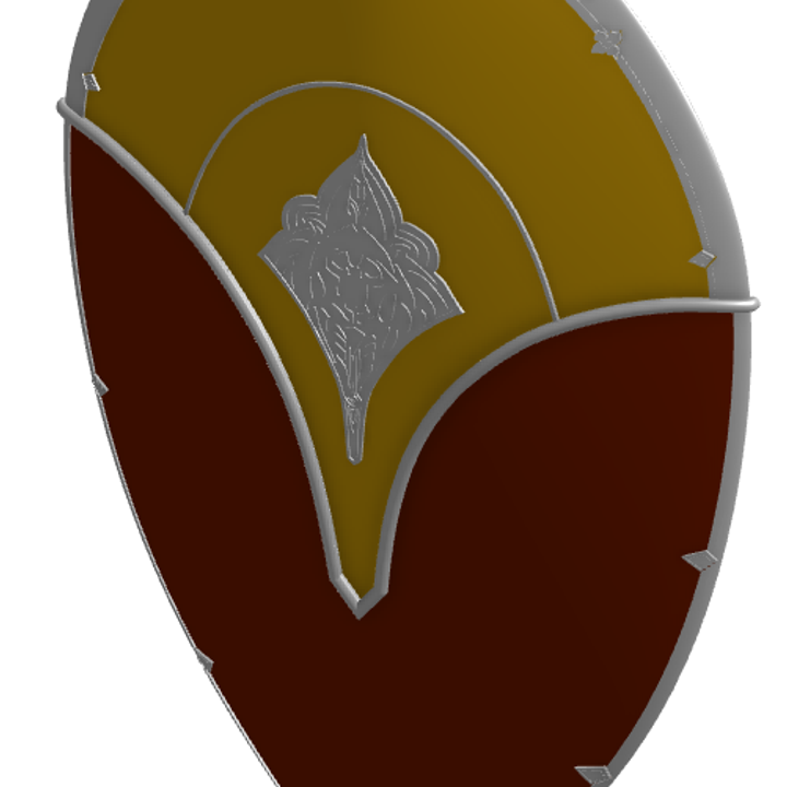 3D Printable Edmund Pevensie Shield - Narnia by Hey