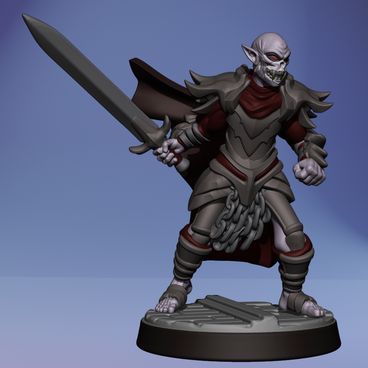 3D Printable FREE - Vampire Lord by Zio