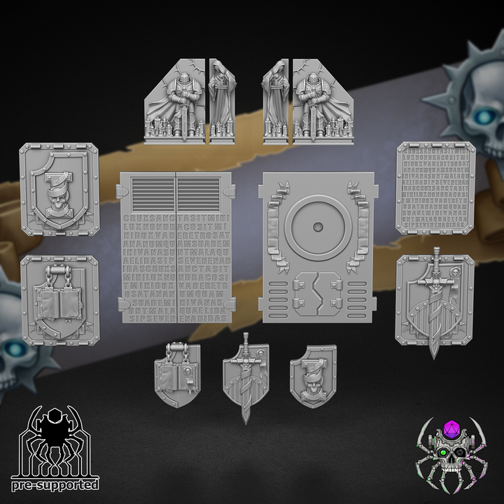 3D Printable Demon Hunters APC by EightLegsMiniatures