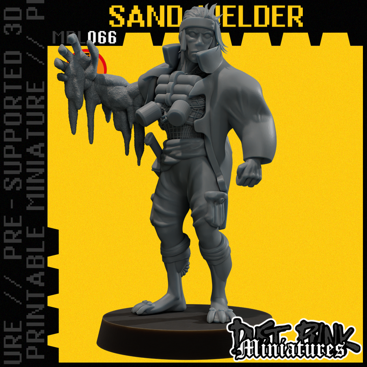3D Printable MDL066 SAND WELDER [PRE-SUPPORTED] by Django OCP