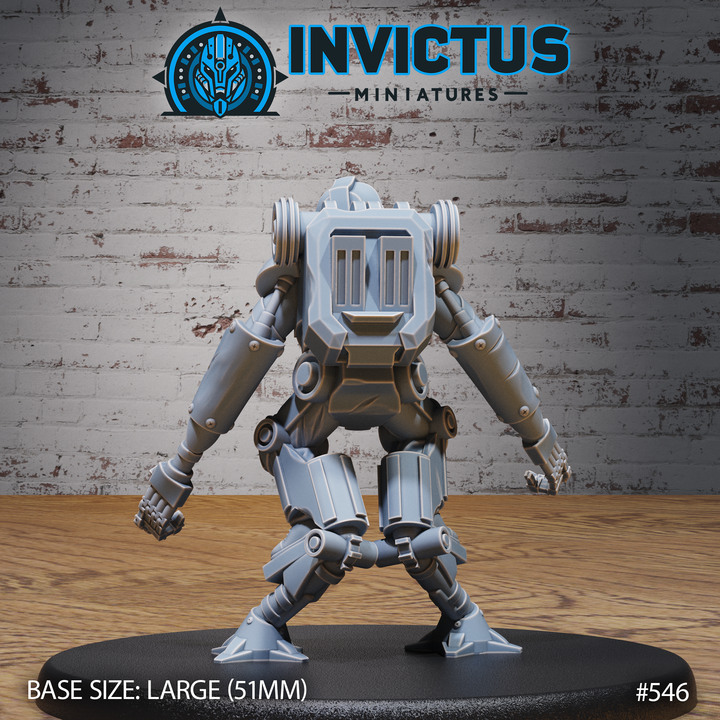 3D Printable Exosuit Soldier / Giant Exoskelet Officer / Humanoid ...