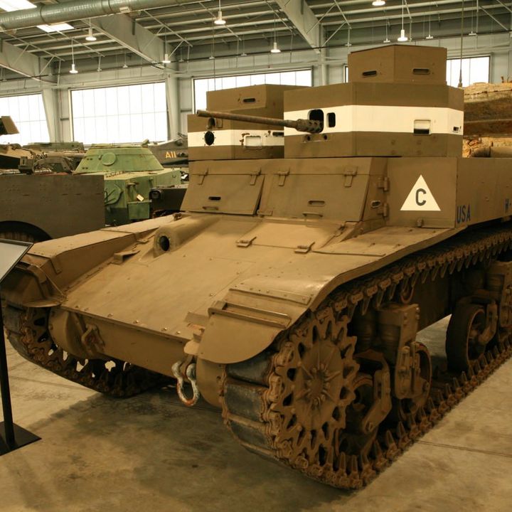 3D Printable Light Tank M2A3 (US, Interwar+WW2) by Wargame3d