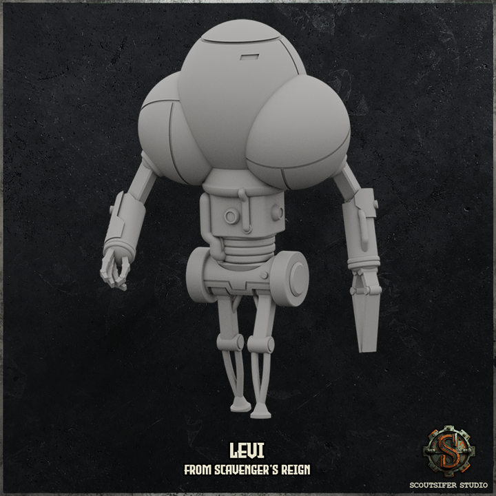 3D Printable Levi | Scavenger's Reign by Scoutsifer Studio