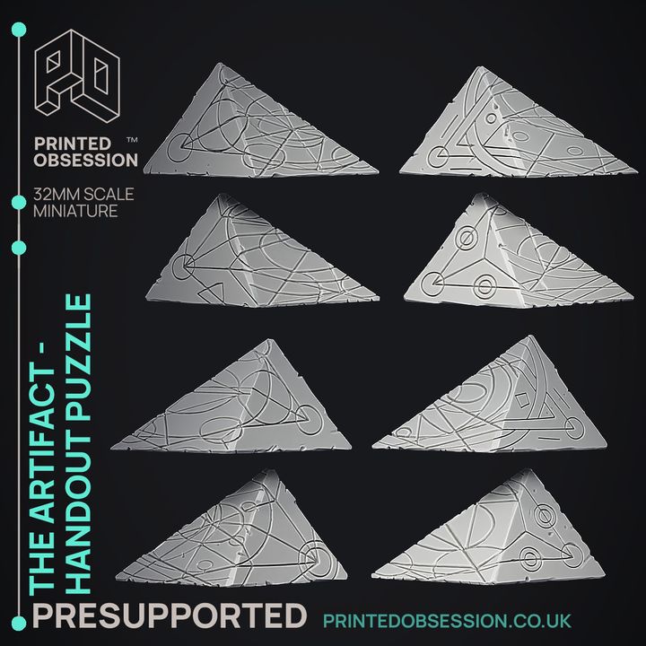 3D Printable The Artifact - Prop - The Wondering Desert - PRESUPPORTED ...