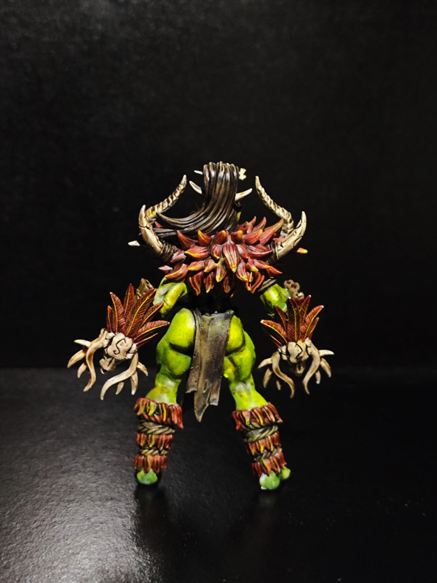 3D Printable Vesdra the Blackcrag Shaman - Orc Pinup (Blackcrag Orcs ...