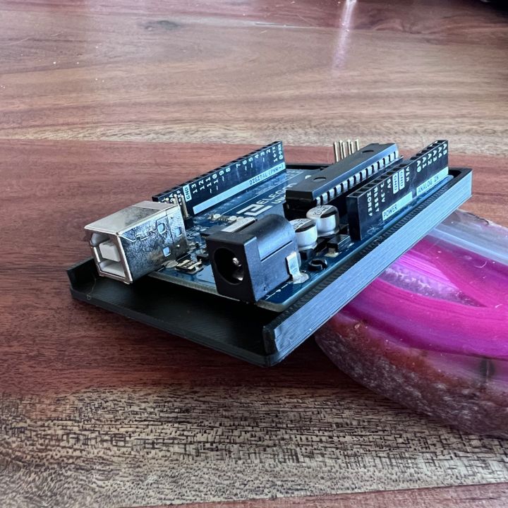 3D Printable Elegoo UNO R3 Cover/Case by Kacper