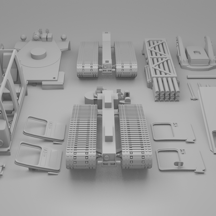 3D Printable BV 206 with LARS 1 MRS by The Military Industrial Complex