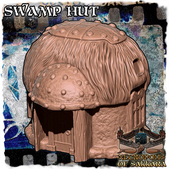 3D Printable Swamp House by Pharaoh's Workshop