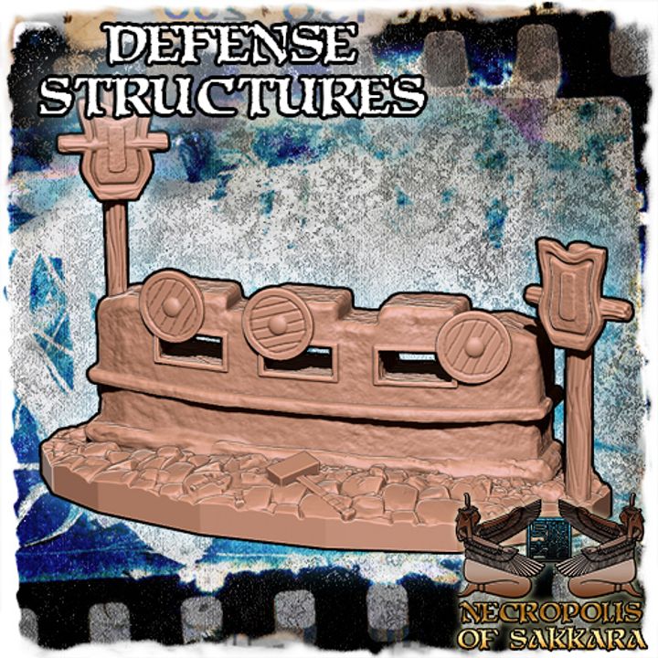 3D Printable Fantasy and Medieval Defense Structures and Barricades by ...