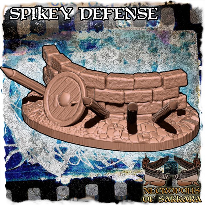 3D Printable Fantasy and Medieval Defense Structures and Barricades by ...