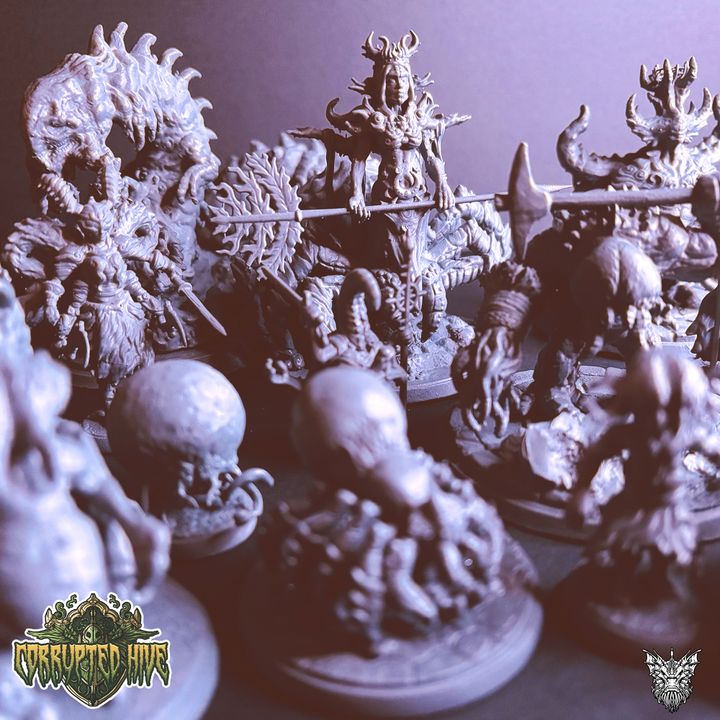 3D Printable Corrupted Hive - Miniature Collection Bundle by Maelstrom ...