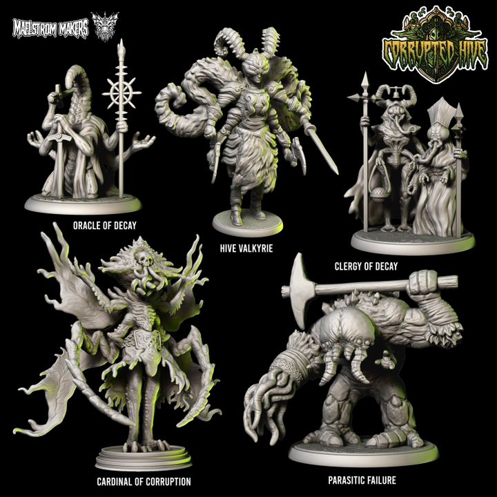 3D Printable Corrupted Hive - Miniature Collection Bundle by Maelstrom ...
