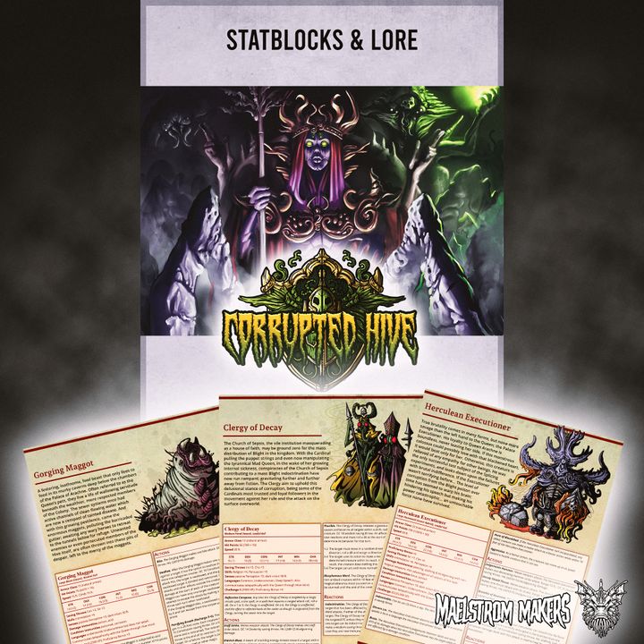 3D Printable Corrupted Hive - Miniature Collection Bundle by Maelstrom ...