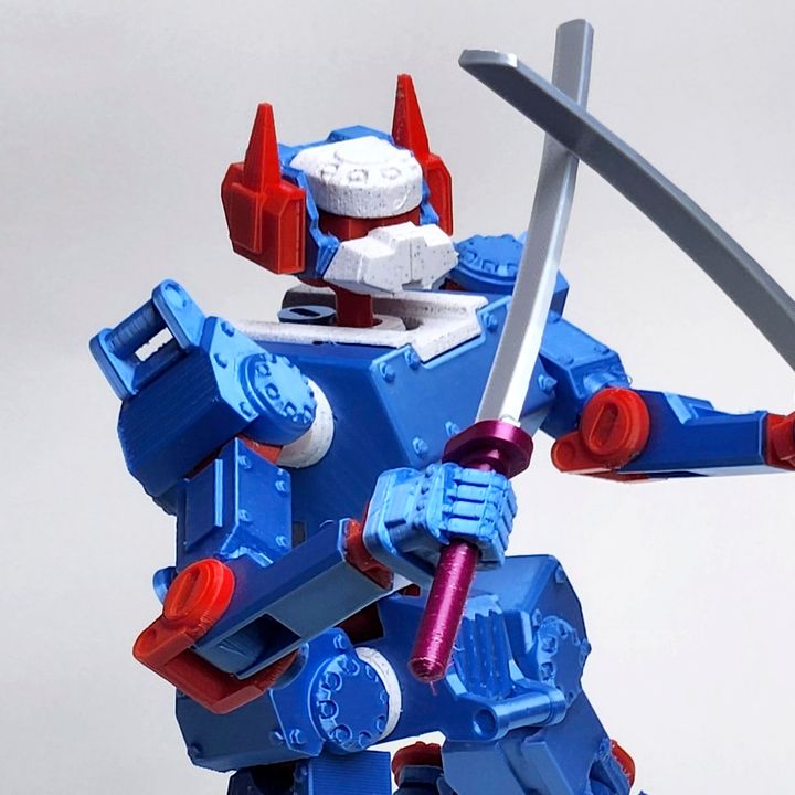 3D Printable Mecha Rx 7 by Sergeant Hammer