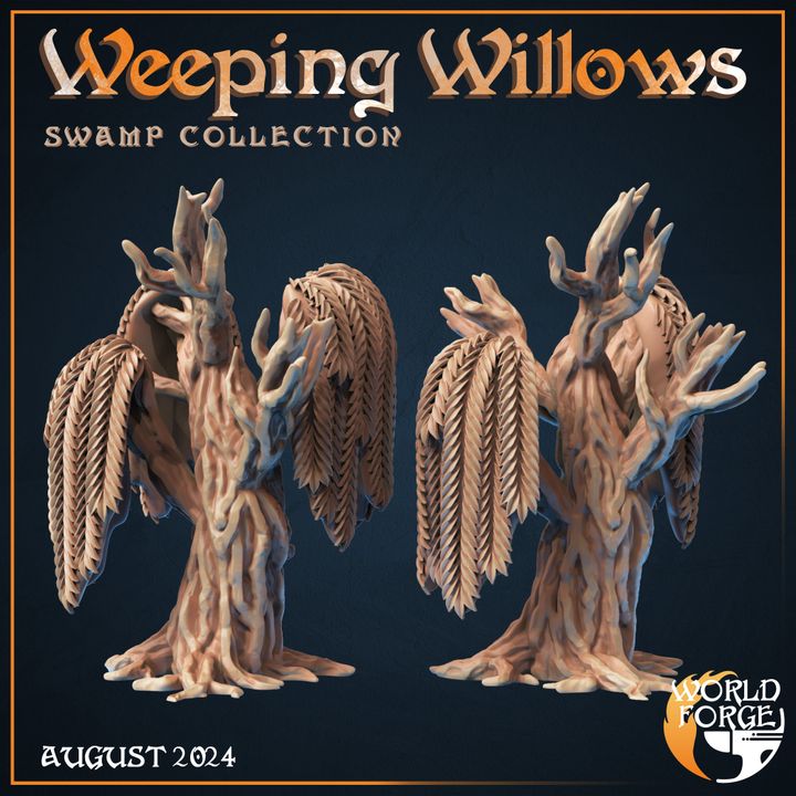 3D Printable Swamp Collection by World Forge Miniatures