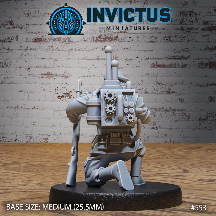 3D Printable Genesis Crew Set / Human Soldier / World War Officer ...