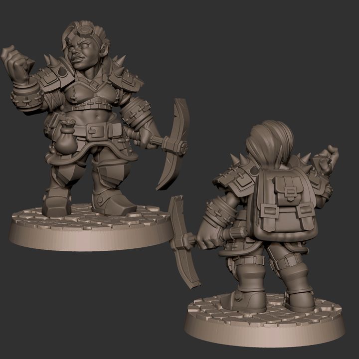 3D Printable Duergar Pack (7 Models) by Bite the Bullet