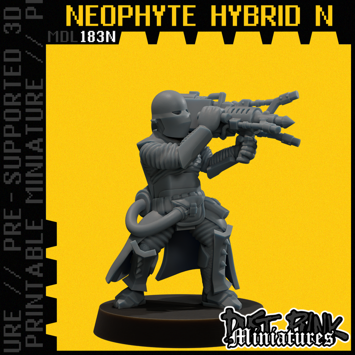 3D Printable MDL183 NEOPHYTE HYBRIDS [PRE-SUPPORTED] by Dust Punk ...