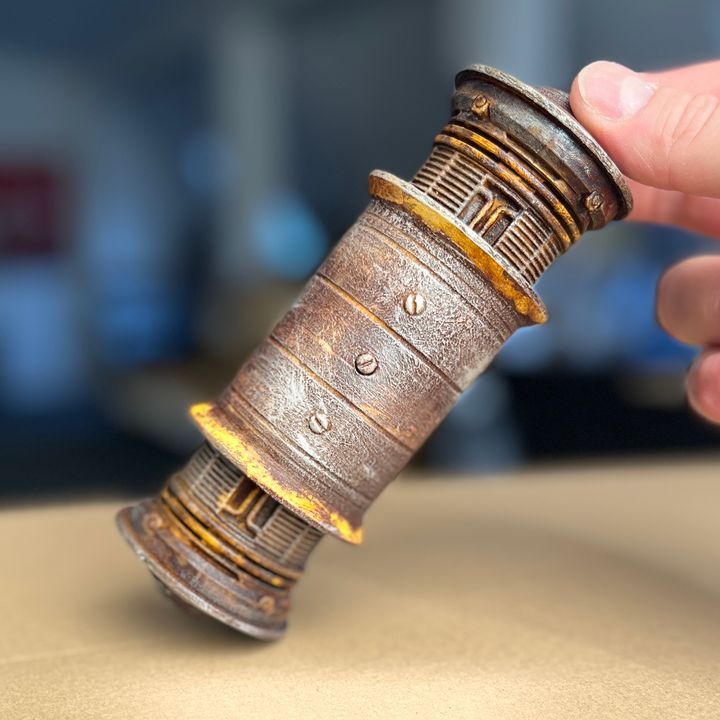 3D Printable Cryogenic grenade from Fallout 4/76 by Tomasz