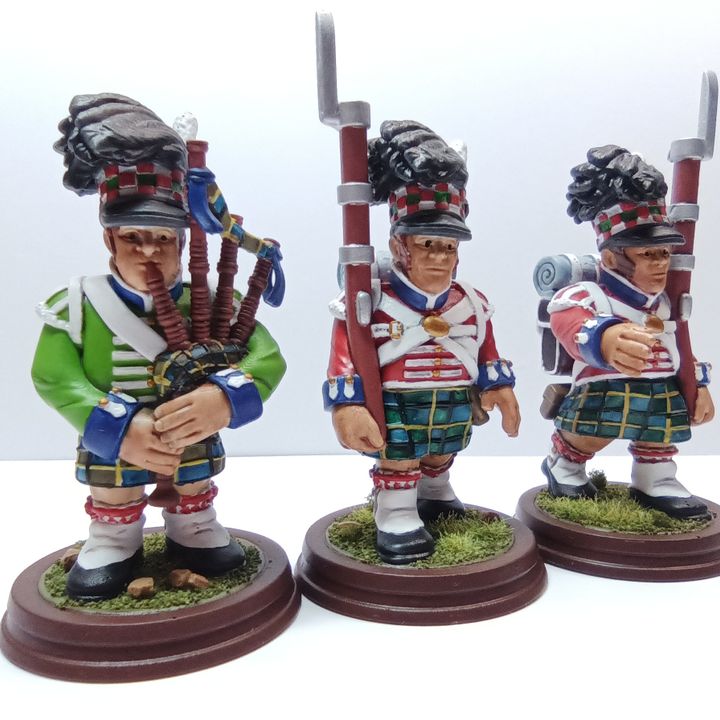 3D Print of Scottish Highlanders by mietze