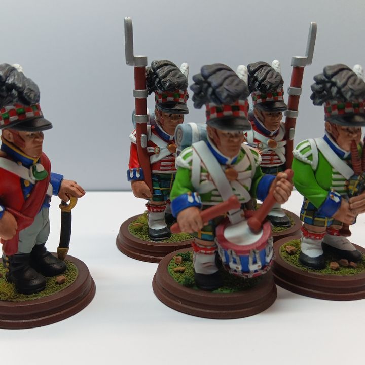 3D Print of Scottish Highlanders by mietze