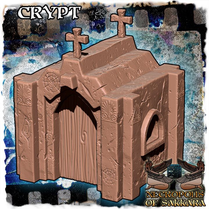 3D Printable Fantasy Crypt by Pharaoh's Workshop