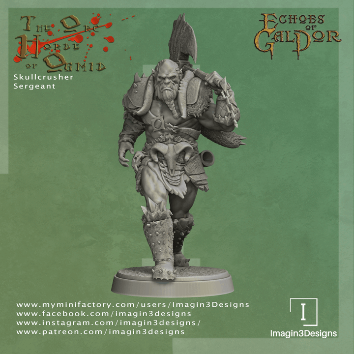 3D Printable Orc Skullcrushers by Imagin3Designs