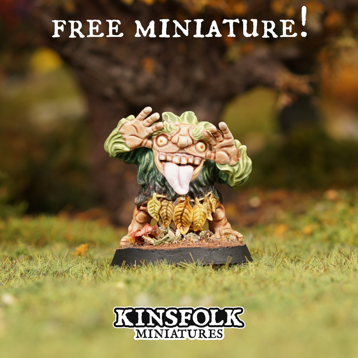 3D Printable Woodland Hooble Goobles - The Rascal by Kinsfolk Miniatures
